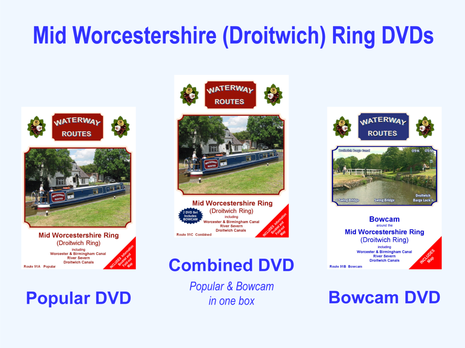 Cheshire Ring DVDs - Waterway Routes