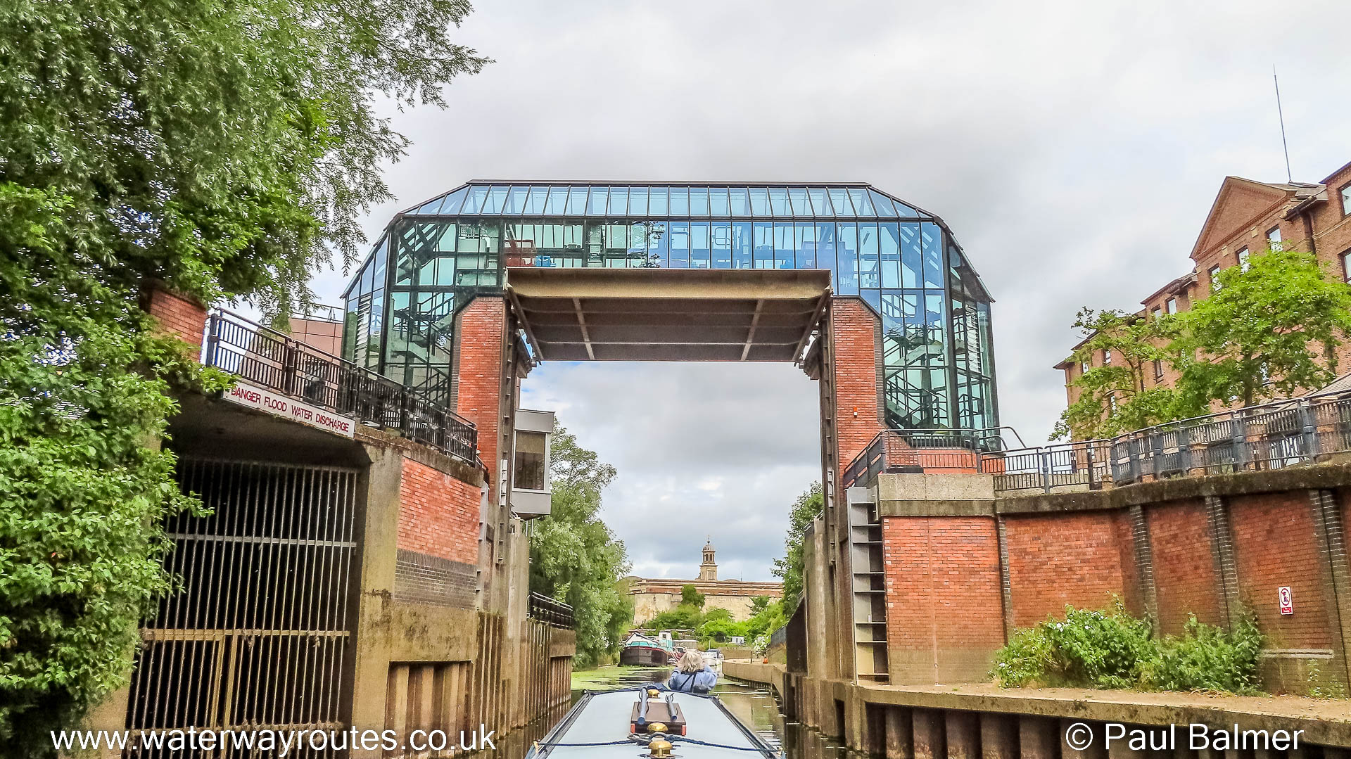 Flood Barrier on the River Foss at York - Waterway Routes