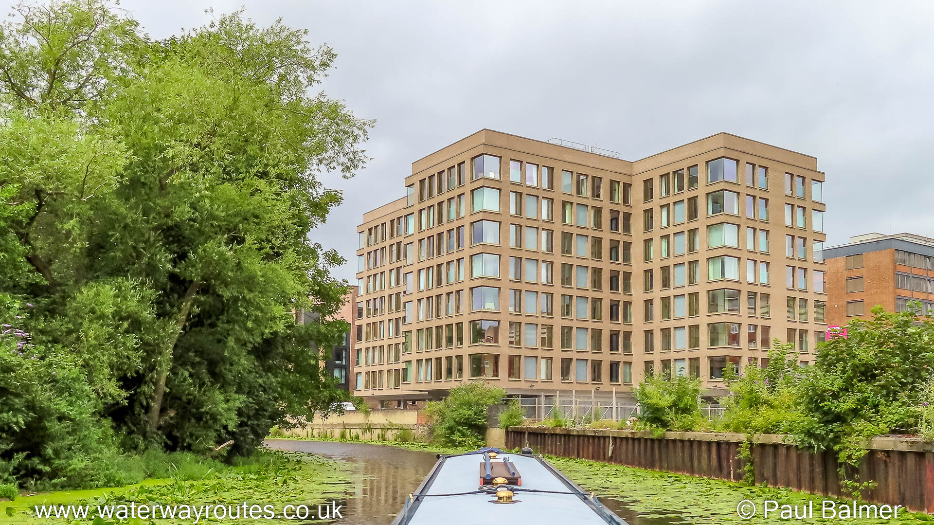 Cruising on the River Foss through York - Waterway Routes