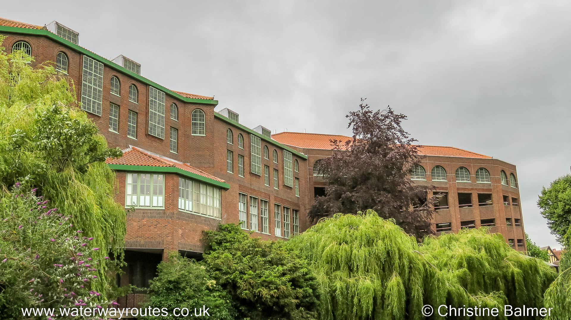 Cruising on the River Foss through York - Waterway Routes