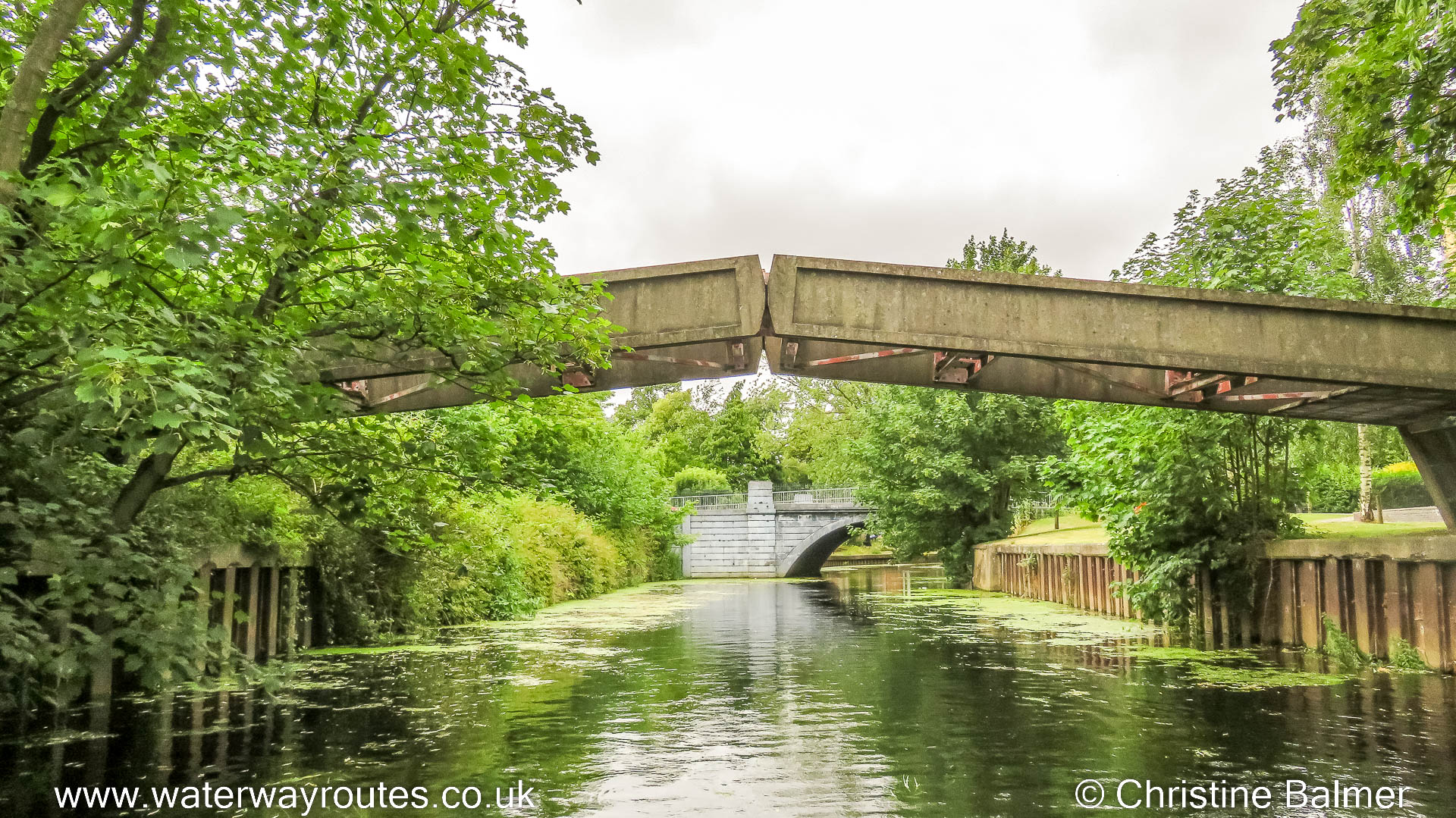 Concrete and Greenery along the River Foss - Waterway Routes