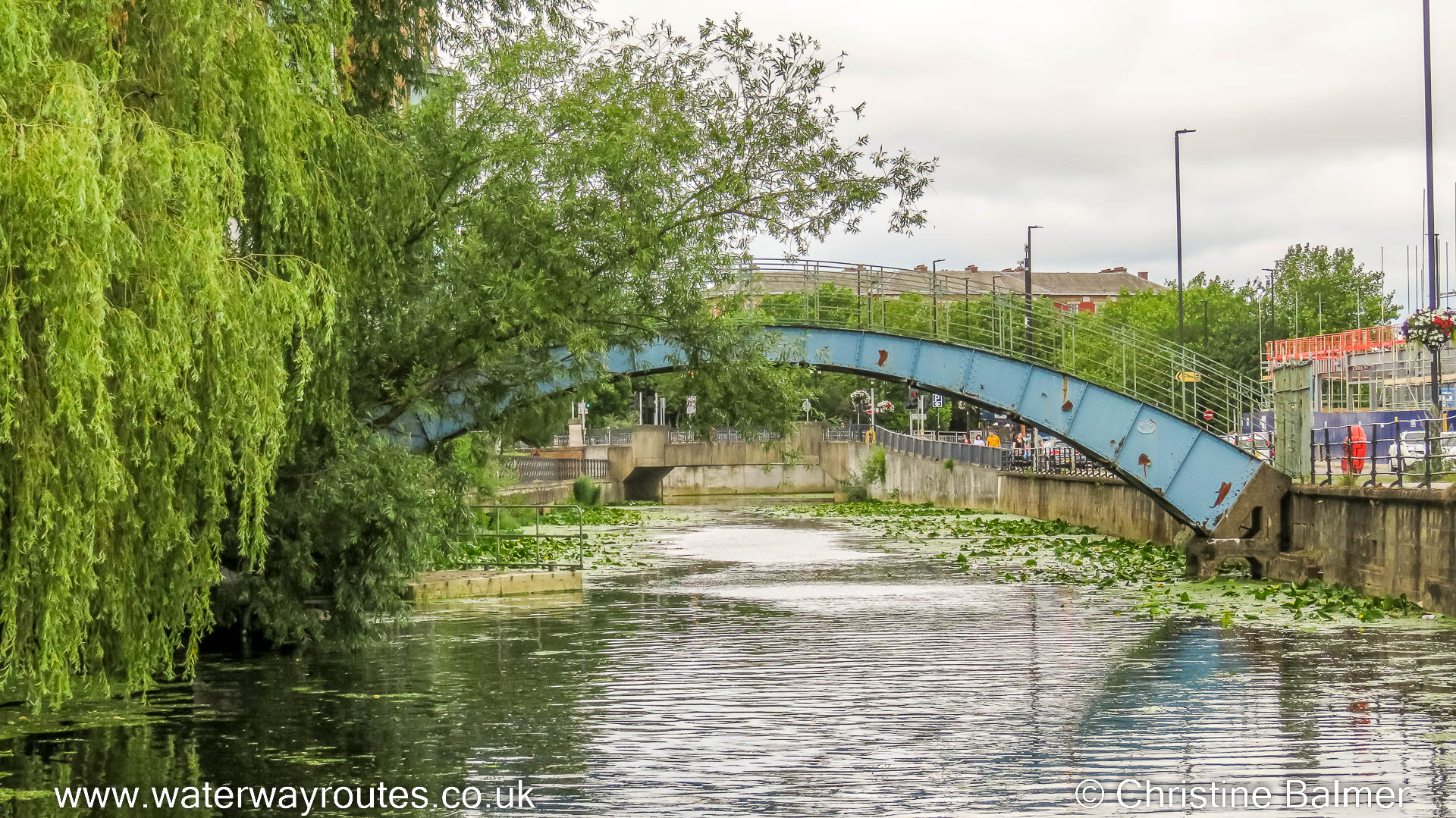The route of the River Foss through York - Waterway Routes